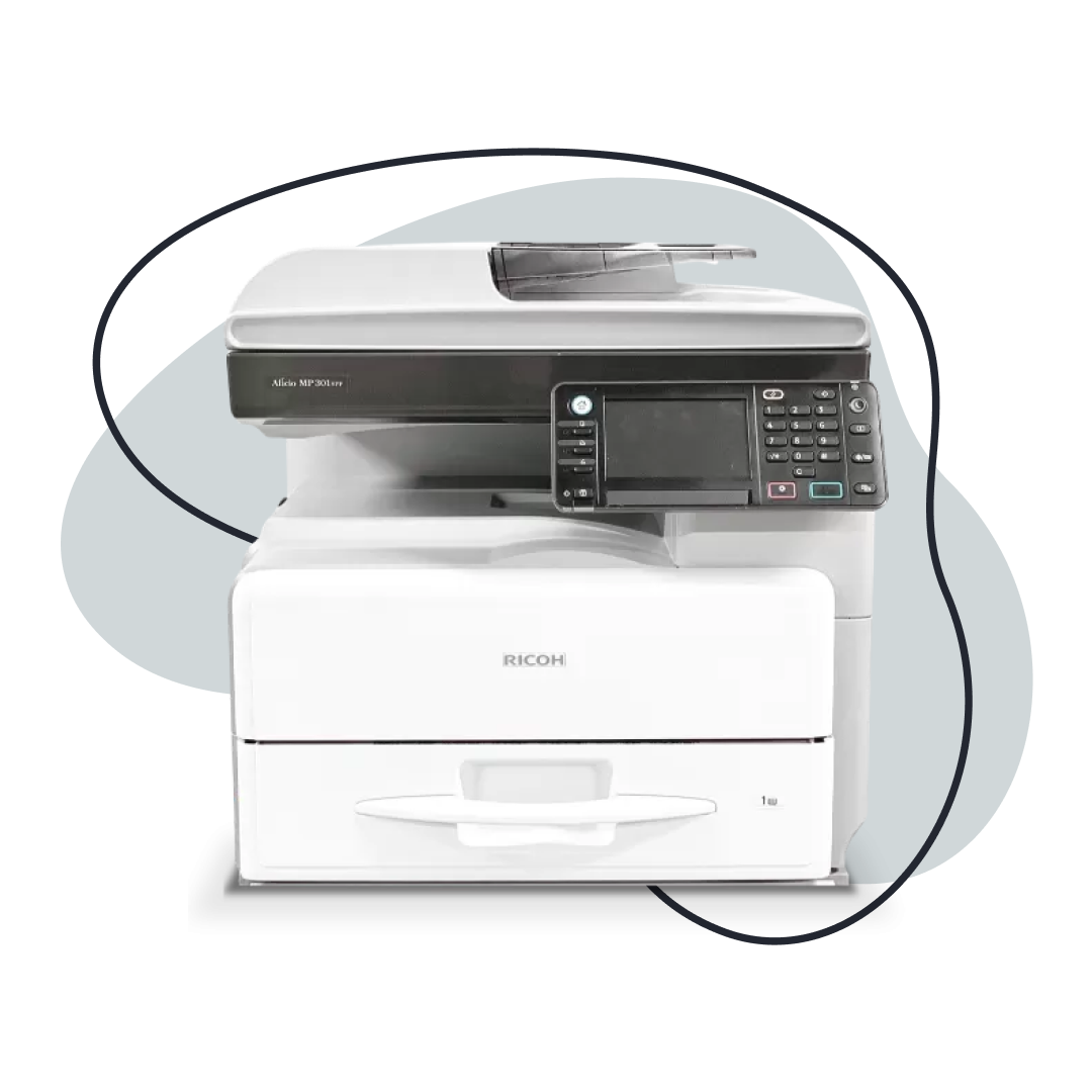 Ricoh Aficio MP 301 – marmalade.ink